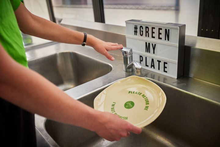 Green My Plate provides reuse service at events | Sustainability Victoria