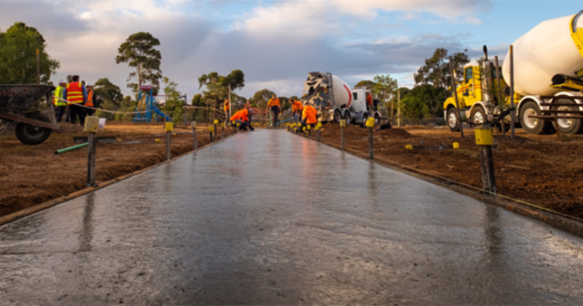 Footpath made using recycled plastic and… | Sustainability Victoria
